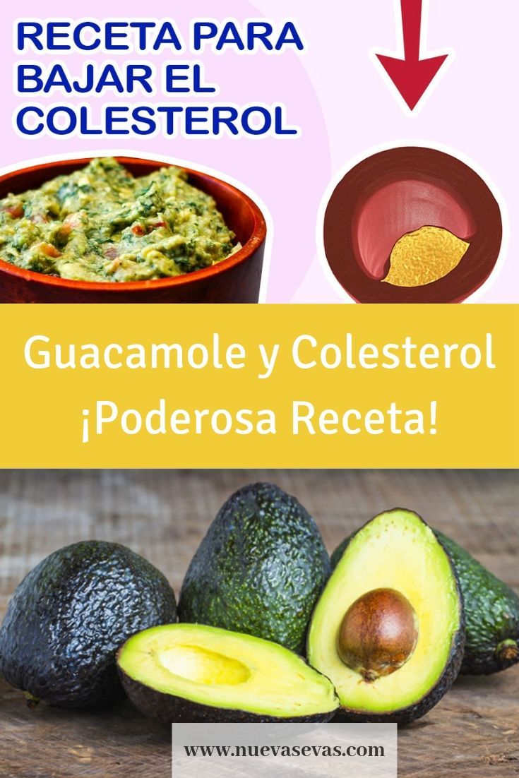 Guacamole y Colesterol Propiedades y Poderosa Receta | Nuevas Evas